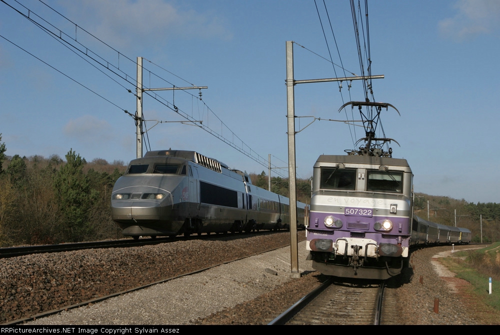 SNCF BB 7322. TGV 60
